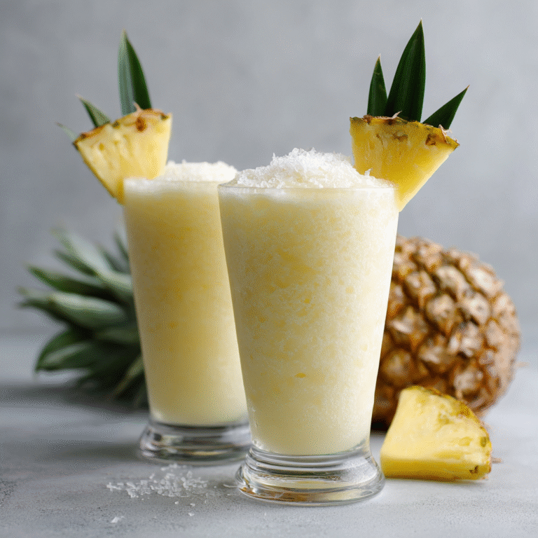 Pina Colada Recipe in Ninja Slushi: 5 Irresistible Twists - dailydishfresh