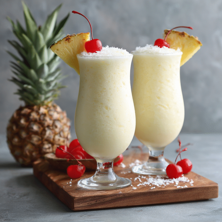 Pina Colada Recipe in Ninja Slushi: 5 Irresistible Twists - dailydishfresh