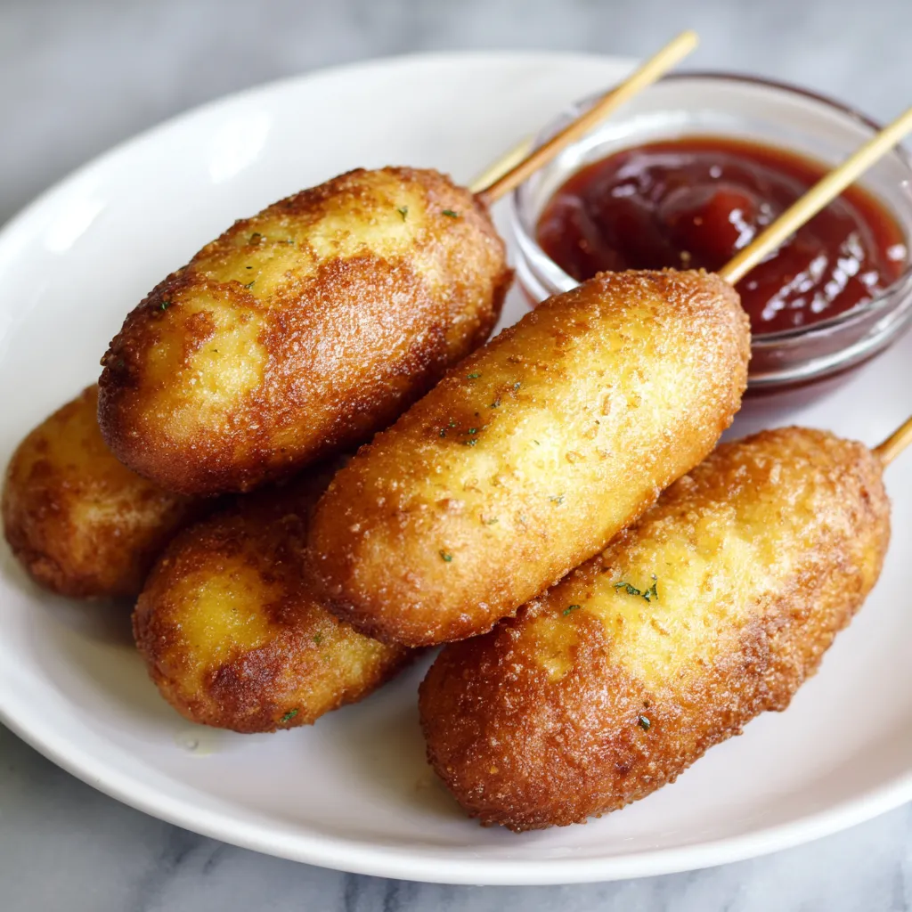 best air fryer corn dogs | dailydishfresh